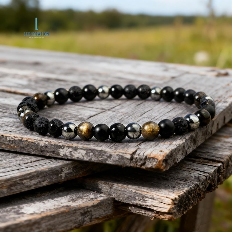 Black Sheen Beads - Etsy