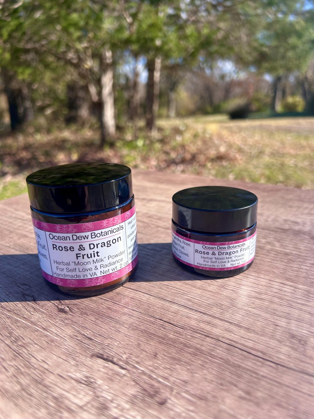 Rose & Dragon Fruit Herbal Latte Powder Blend – Pink Superfood Latte ...