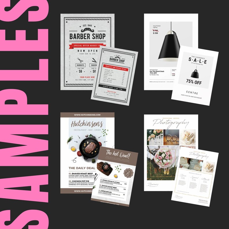 Custom Flyer Design Customizable Poster Designs Any Occasion Event ...