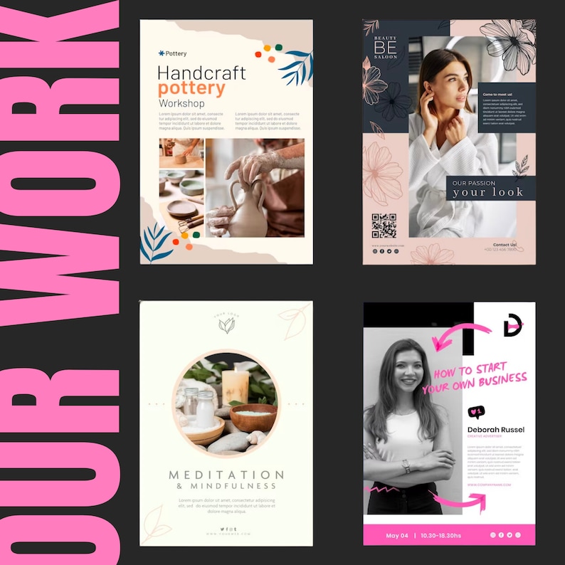 Custom Graphic Design Graphic Designer Business Cards Template Business ...