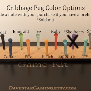 Ultralight Travel Cribbage Board (2/4 or 3 Player) - Etsy