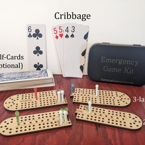 Multi-game Emergency Game Kit for Travel or Anywhere - Etsy