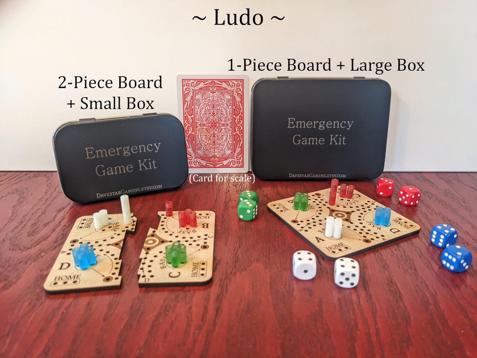 Ultralight Travel Ludo, Parcheesi, or Tock Emergency Game Kit - Etsy