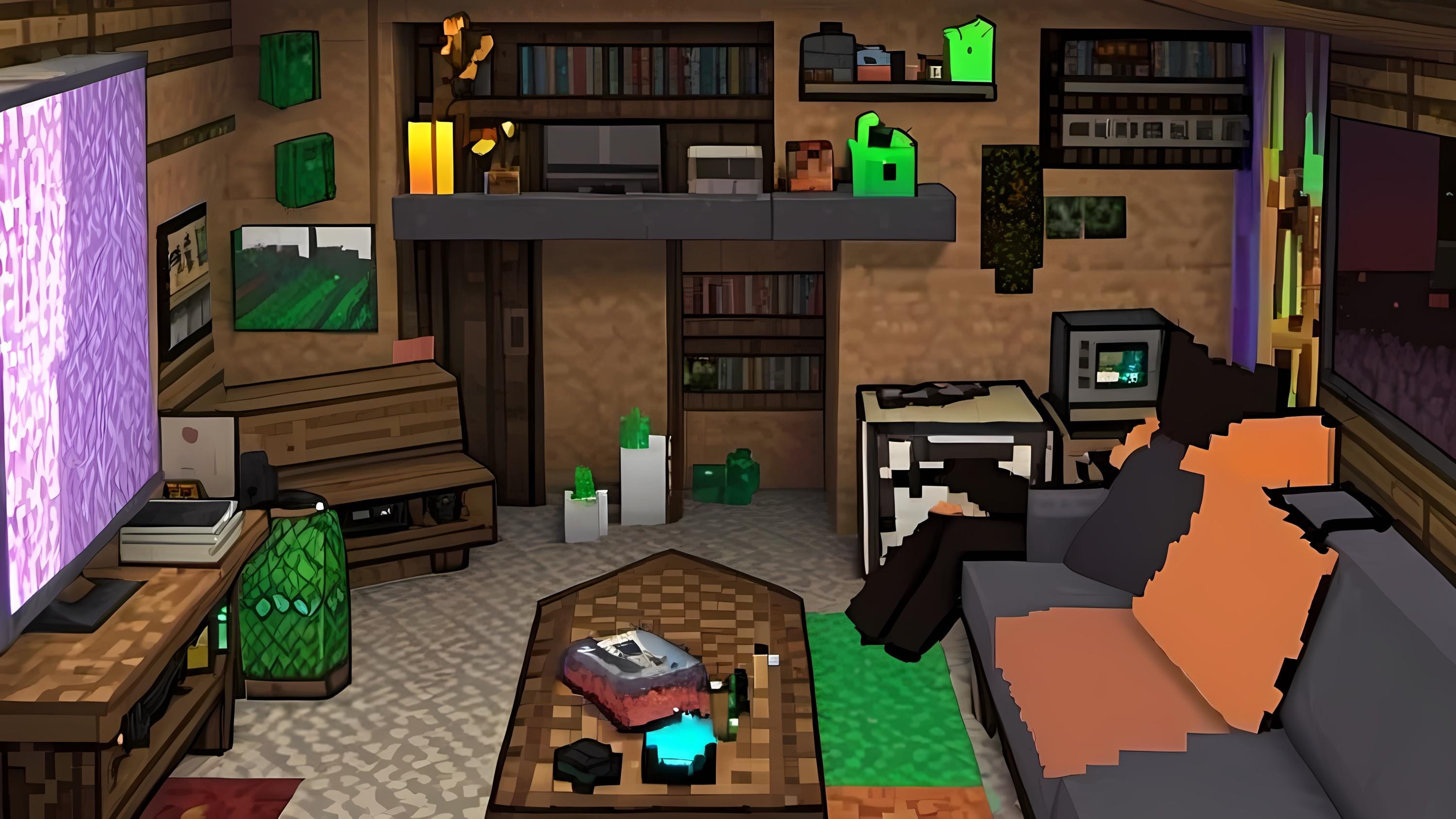 Vintage Cozy City Apartment - Pixel Art Background,4k HD Wallpaper for ...
