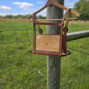 Custom Tooled Leather Livestock Show Harness - Etsy