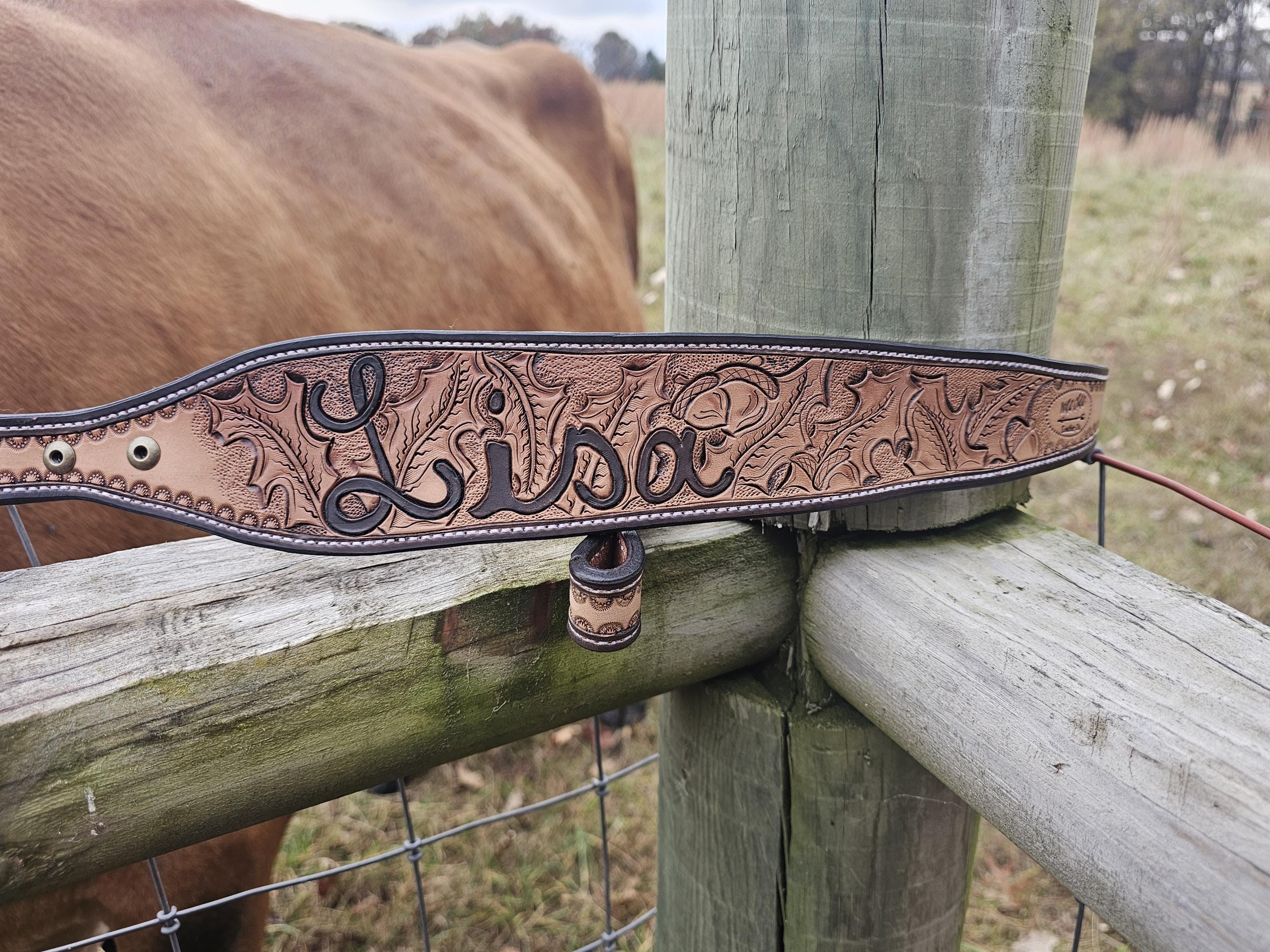 Custom Leather Sling: Hand Tooled Sportsman Strap - Etsy