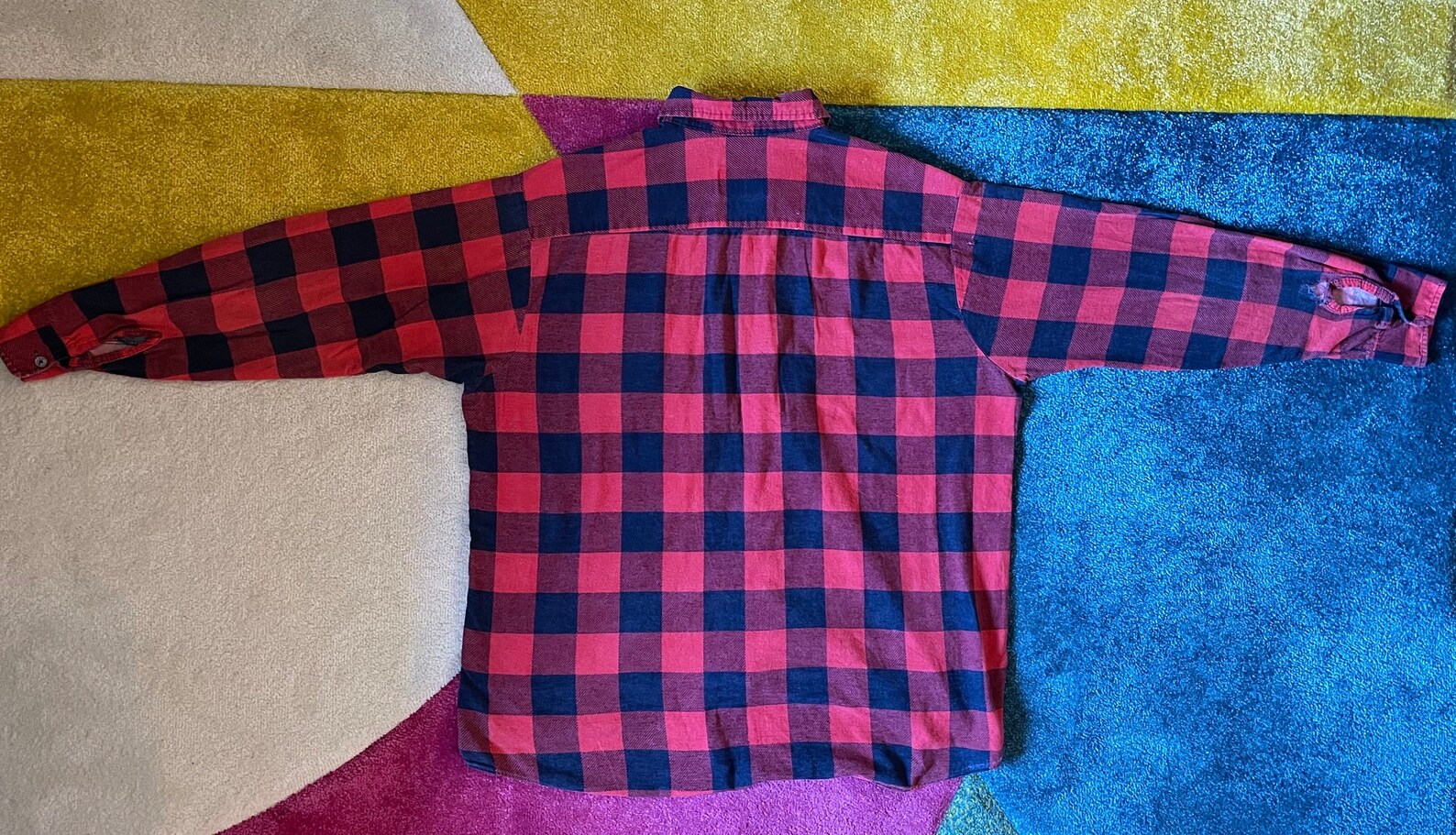 Vintage Flannel Made in USA Grunge - Etsy