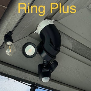 Original 90 Deg Soffit Mount Kit for Ring Floodlight Security Camera Lorex Feit Eufy Nest ...