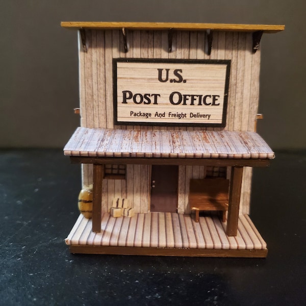Ho Scale Post Office - Etsy