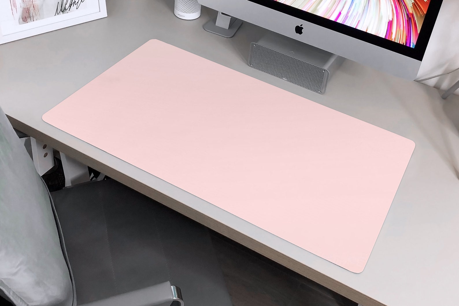 Desk Mat Pink, Pink Desk Mat, Pink Deskmat, Desk Pad Pink, Pink ...