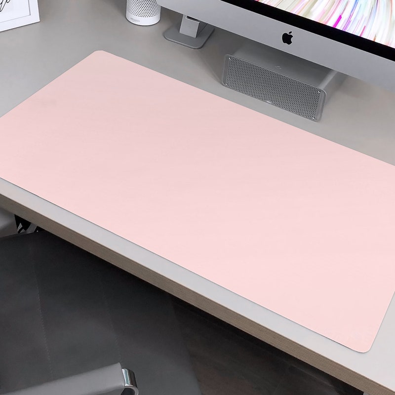 Cute Linen Desk Mat - Etsy