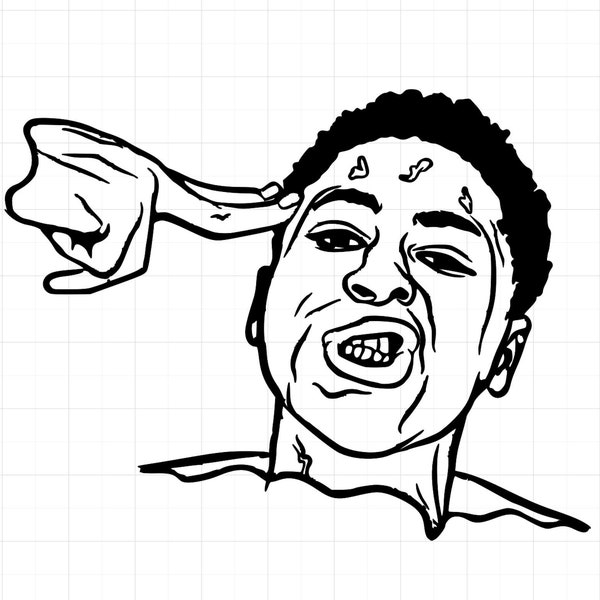 Nba Youngboy Svg - Etsy