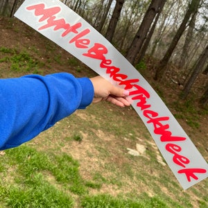 Myrtle Beach Truck Week Decal - MBTW Sticker - Etsy