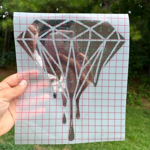 Dripping Diamond Car Decal- Truck Decal Sticker - Etsy