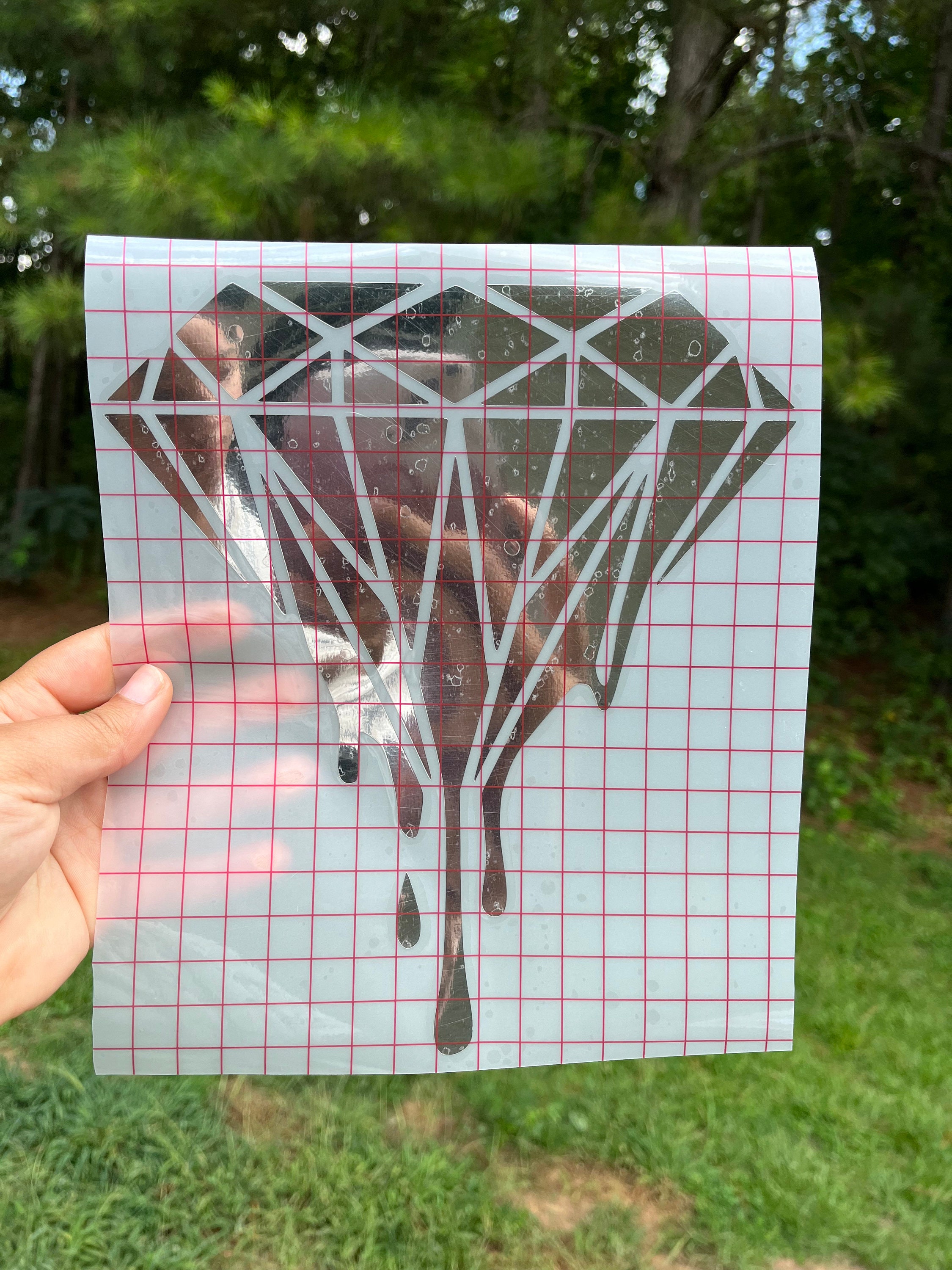 Dripping Diamond Car Decal- Truck Decal Sticker - Etsy