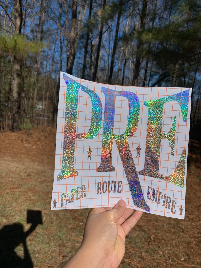 Paper Route Empire Vinyl Car Decal P.R.E - Etsy