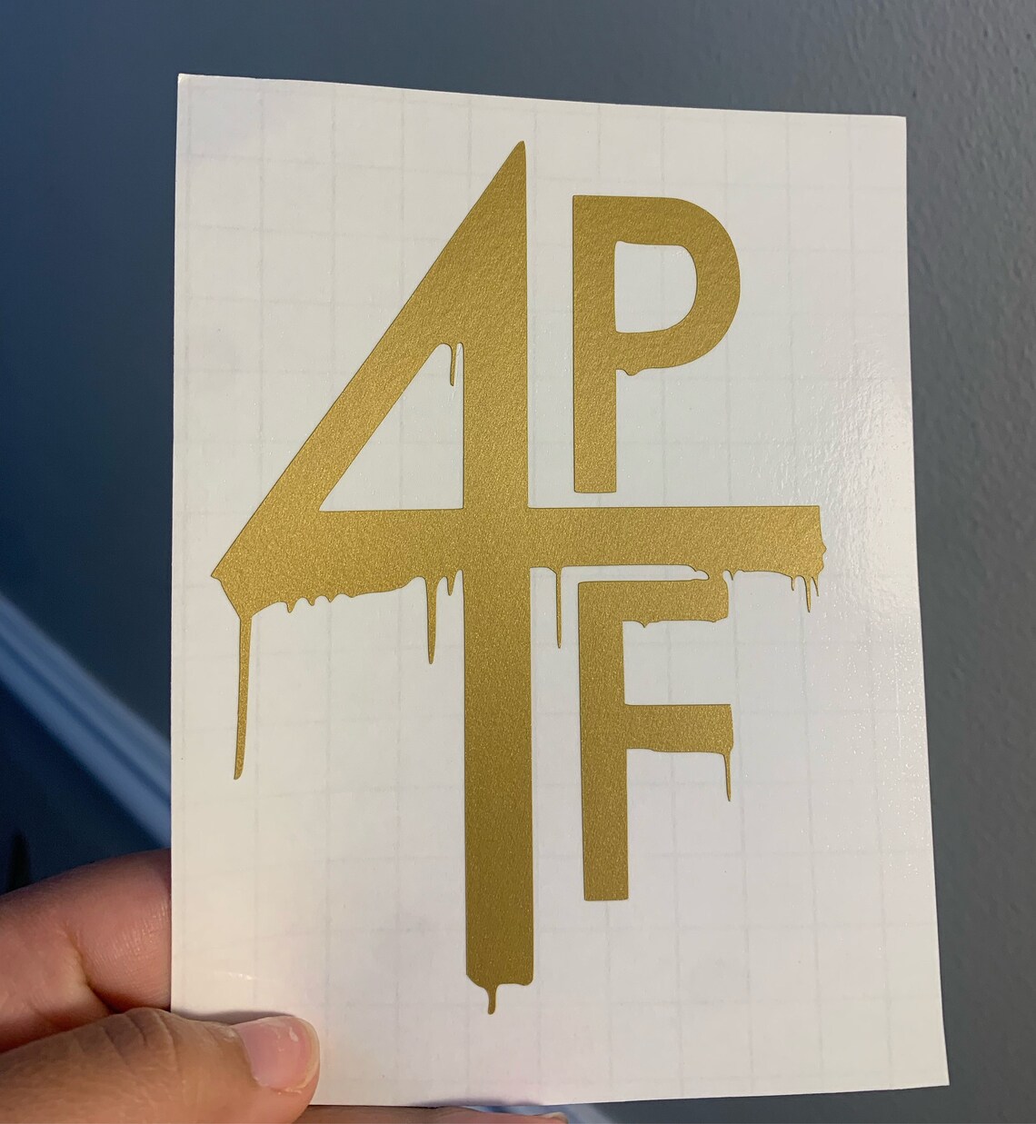 4PF Vinyl Car Decal Four Pockets Full Car Decal - Etsy