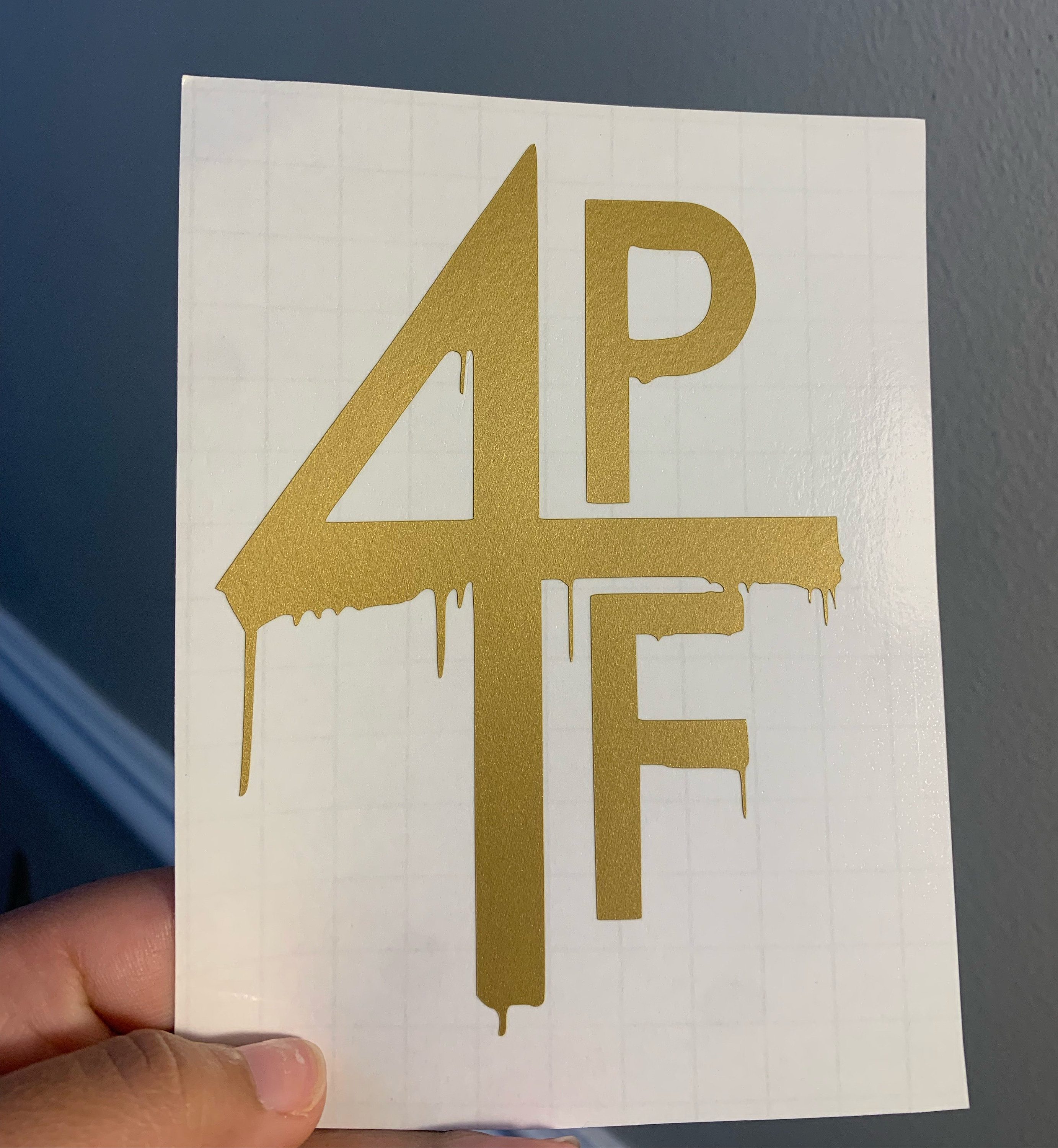 4PF Vinyl Car Decal Four Pockets Full Car Decal - Etsy