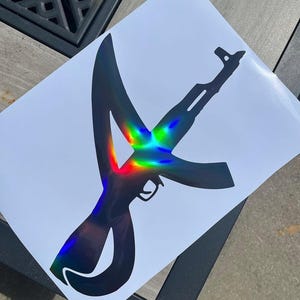 Atlanta Braves Decal | Ak-47 Braves Car Decal | Truck Sticker ...