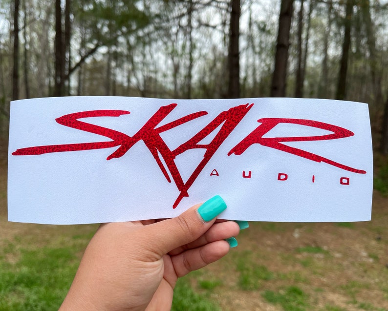 Scar Audio Car Decal - Truck Decal Sticker - Etsy