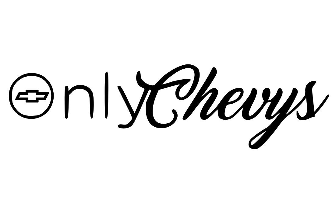 Only Chevy's Car Decal- Onlychevy's Truck Decal Sticker - Etsy