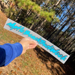 Myrtle Beach Truck Week Decal - MBTW Sticker - Etsy