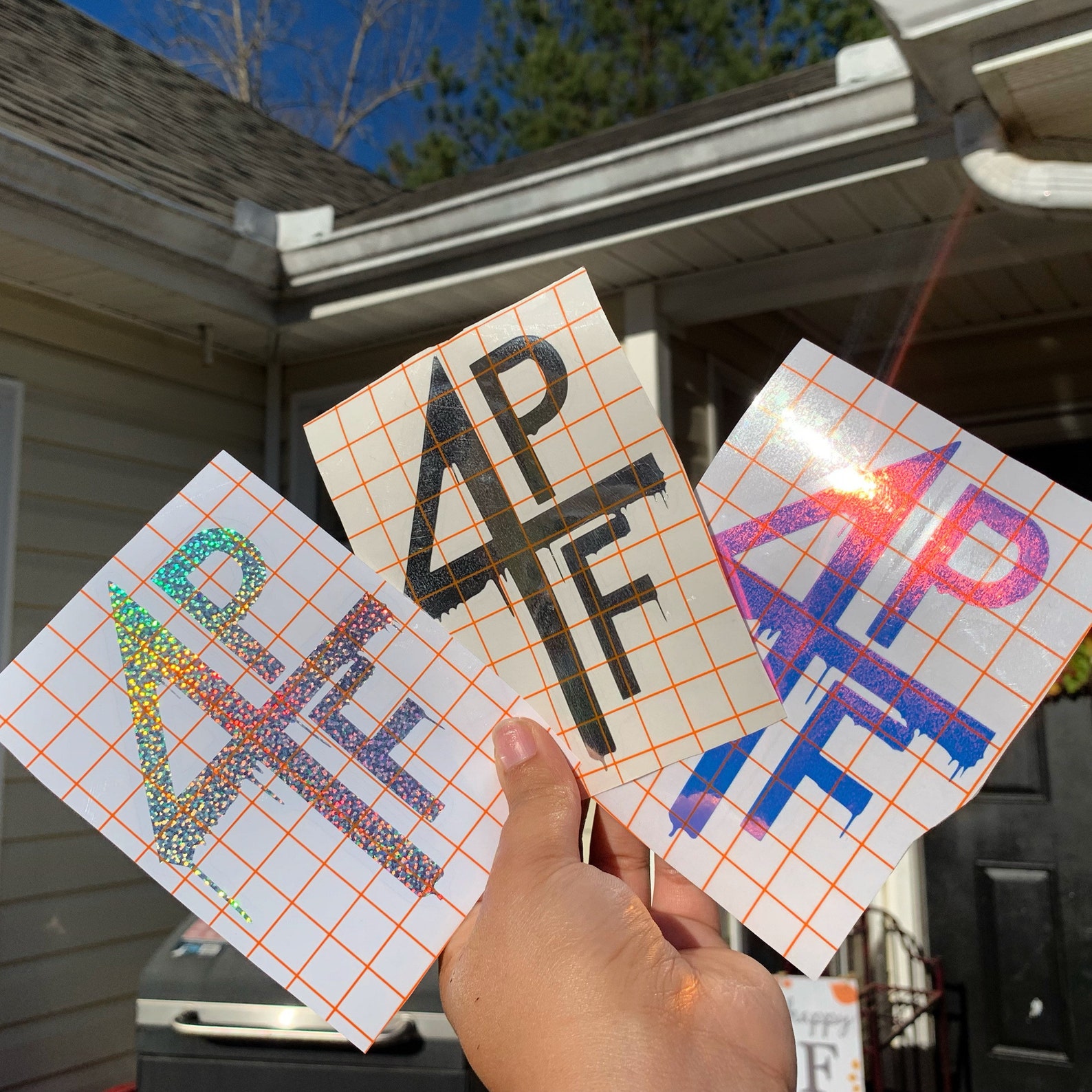 4PF Vinyl Car Decal Four Pockets Full Car Decal - Etsy