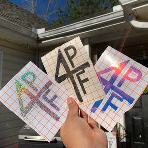 4PF Vinyl Car Decal- Four Pockets Full Car Decal - Etsy