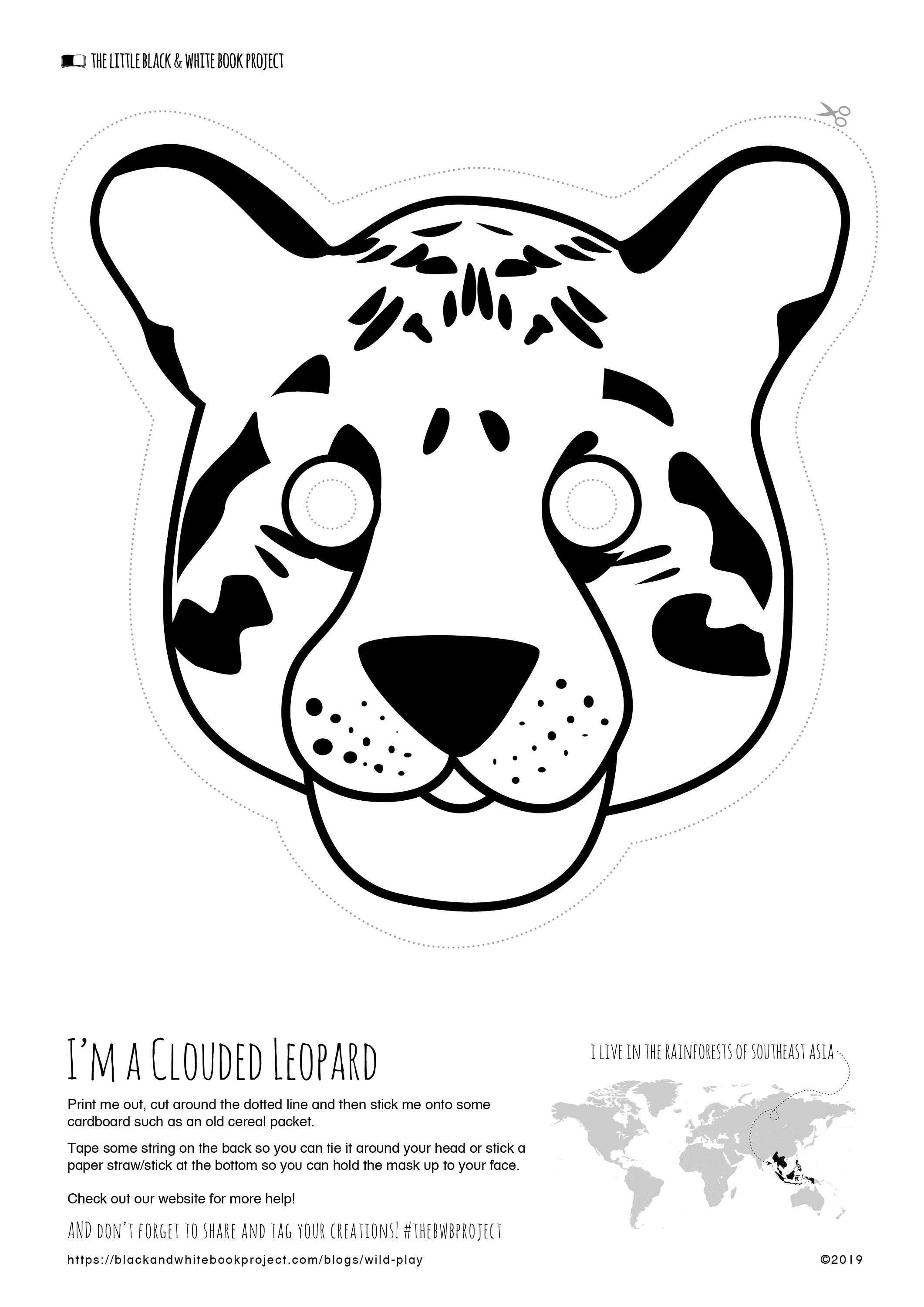 Make an Animal Mask, Digital Download, Kids Crafts, Print and Make ...