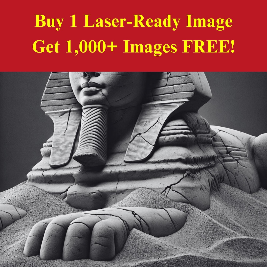 Sphinx Image Laser Burn Slate File | Ancient Egypt Art Digital Download ...