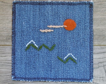 Landscape Patch - Etsy