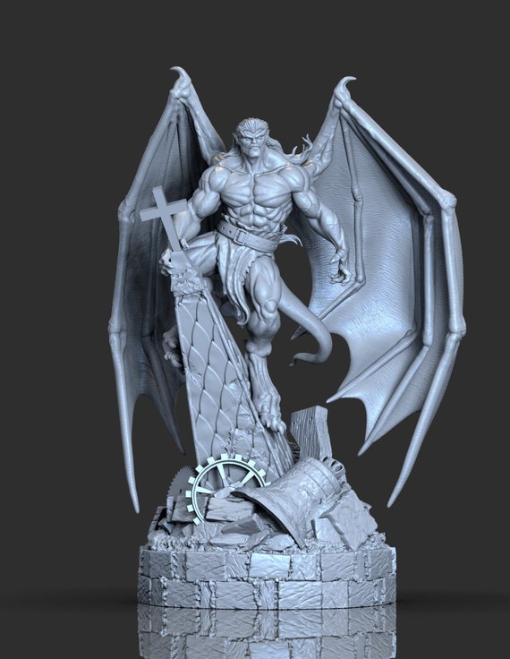 Gargoyles Goliath Golia STL for 3d Print Printing - Etsy