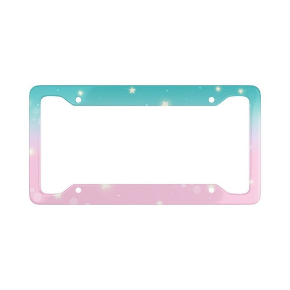 Cute Kawaii Car License Plate Cover License Plate Frames - Etsy