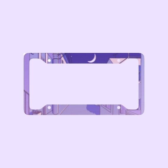 Anime License Plate Cover Japanese License Plate Frame Tokyo - Etsy
