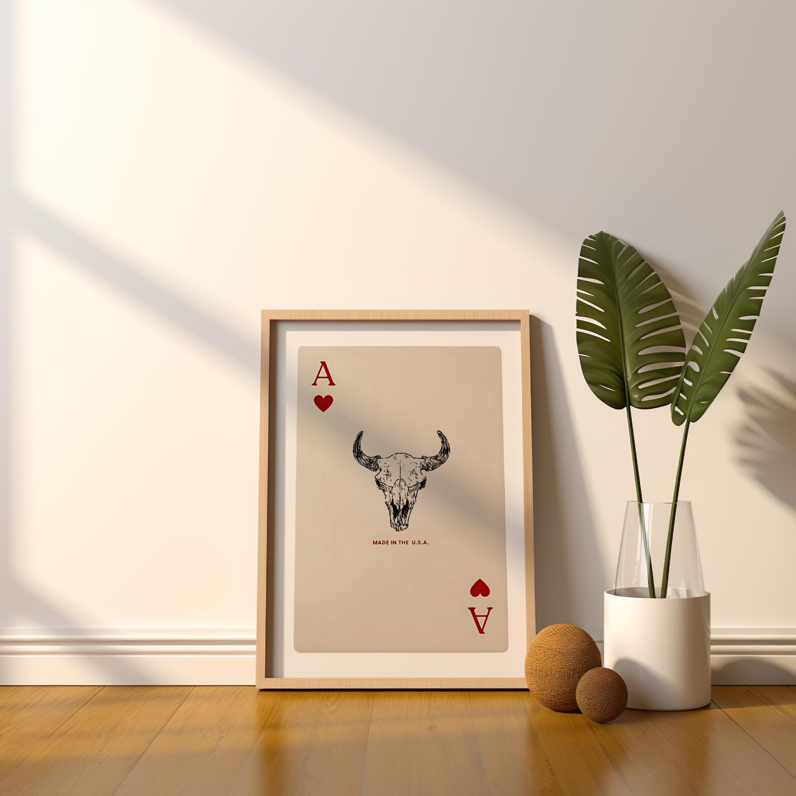 Vintage Cowboy Playing Card Prints, Western Rodeo Digital Art ...