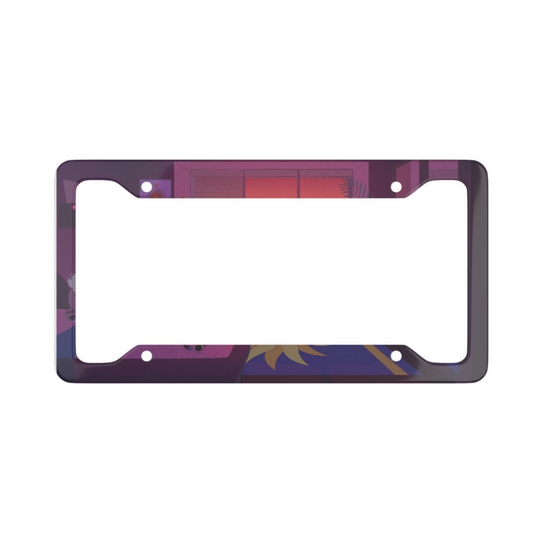 Anime License Plate Frame Kawaii License Plate Anime Car - Etsy