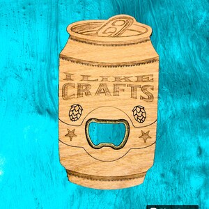 I Like Crafts - Beer Can Bottle Opener - Etsy