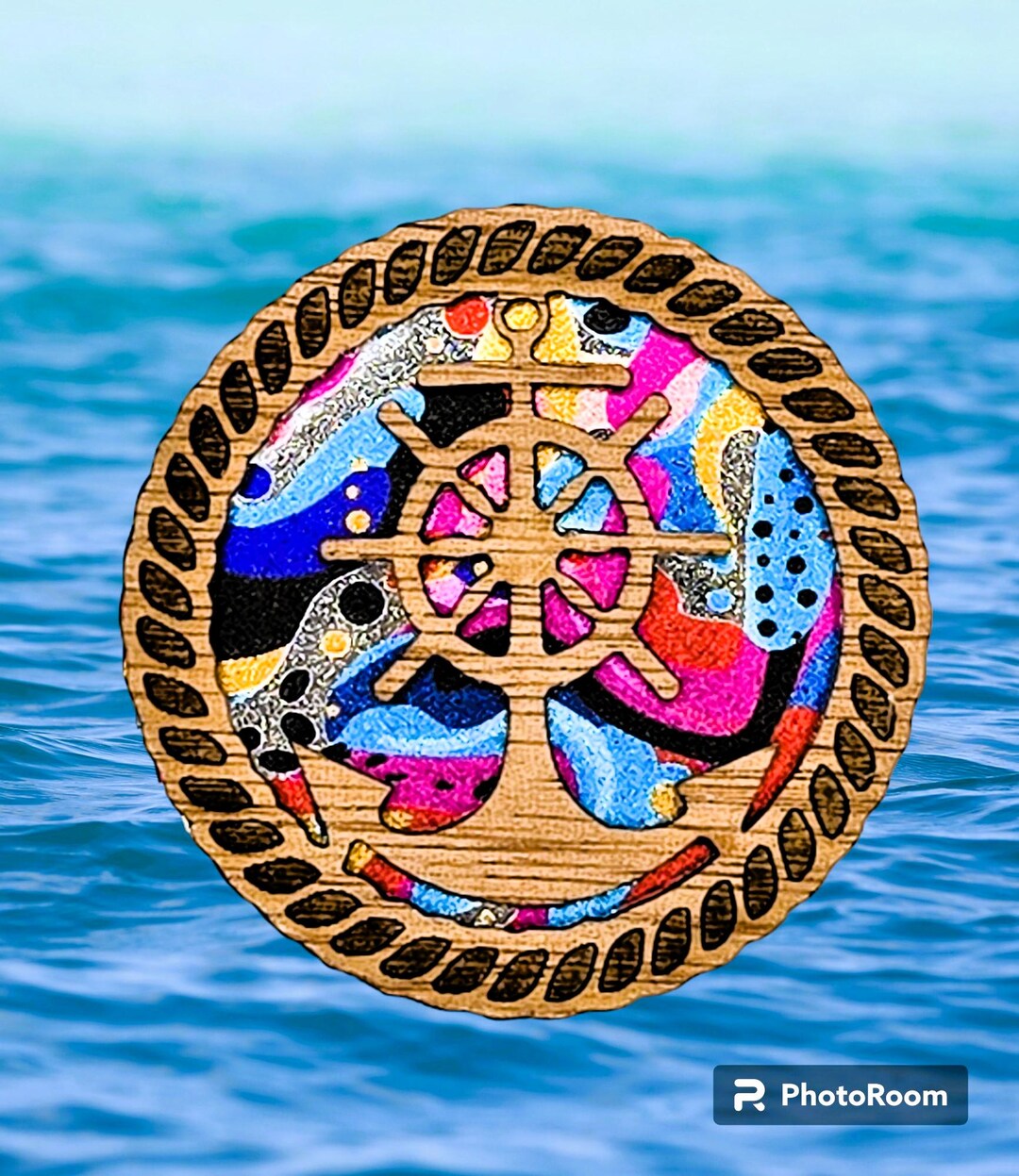 Anchor and Ships Wheel - Car Vent Diffuser - Retro Bright - Etsy