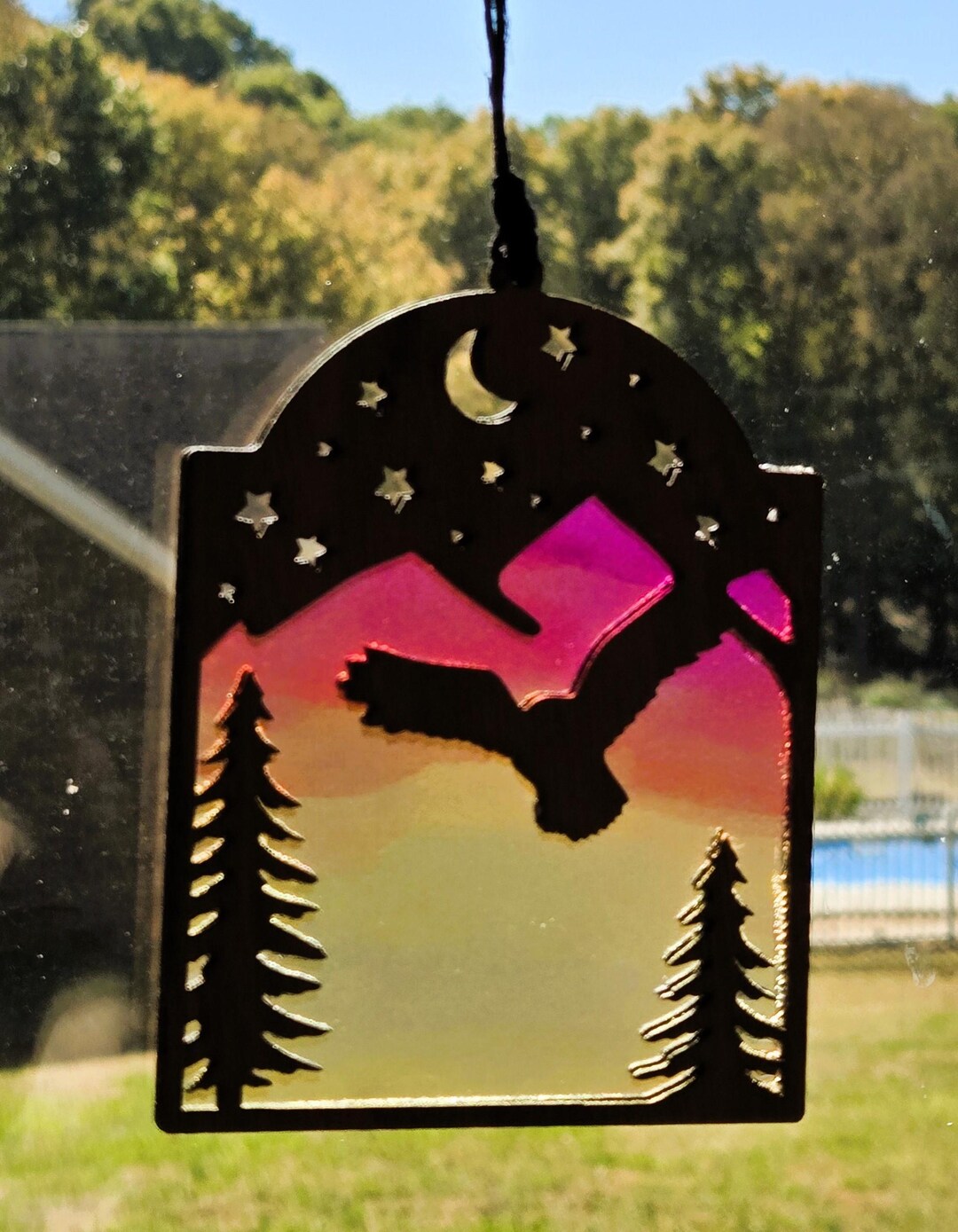 Eagle - Sunrise - Suncatcher - Etsy