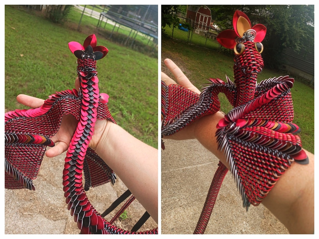 Chain Maille Dragon - Etsy