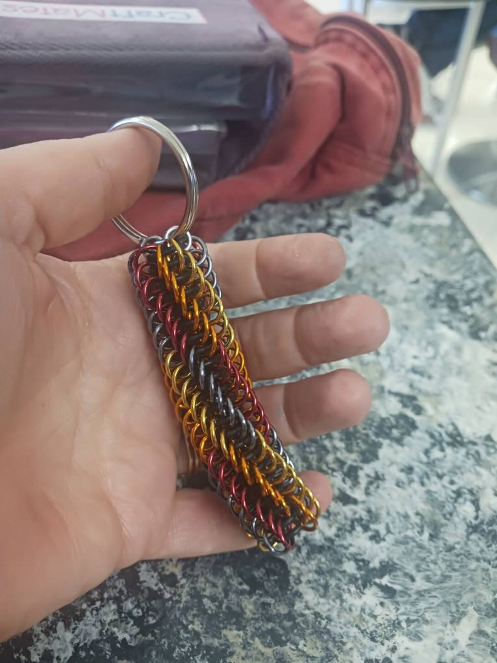 Fidget Twist Key Chain - Etsy