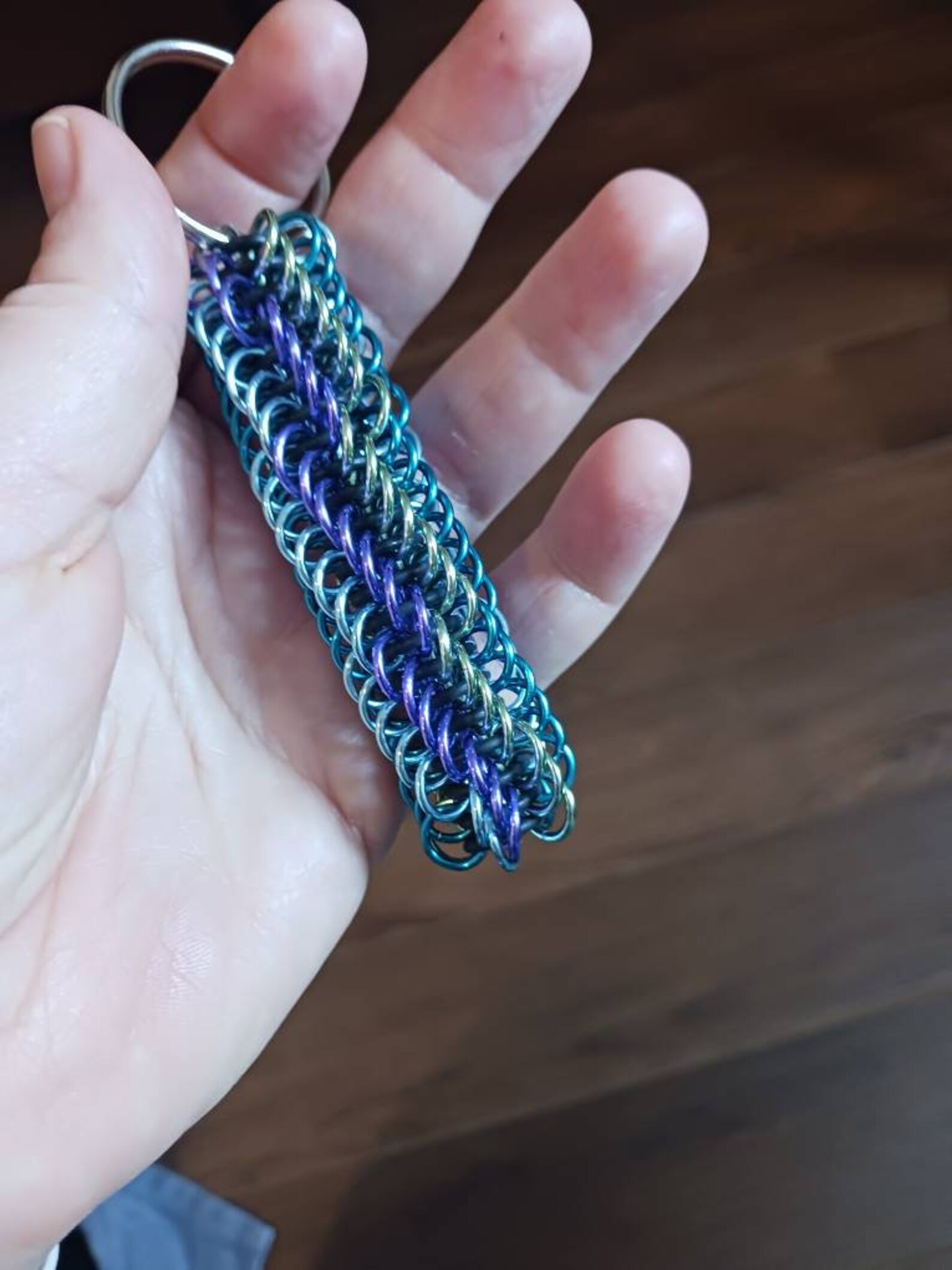 Fidget Twist Key Chain - Etsy