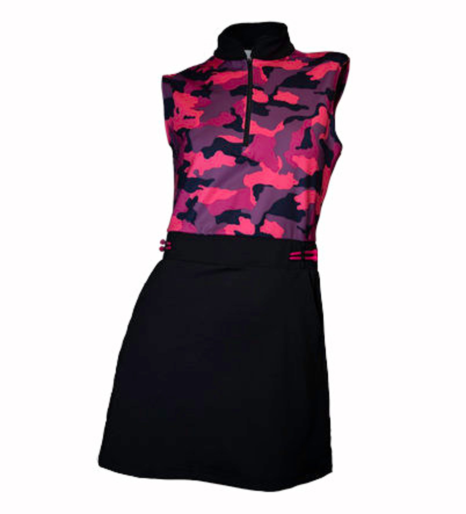 Collar Zipper Sleeveless Golf Dress - Etsy