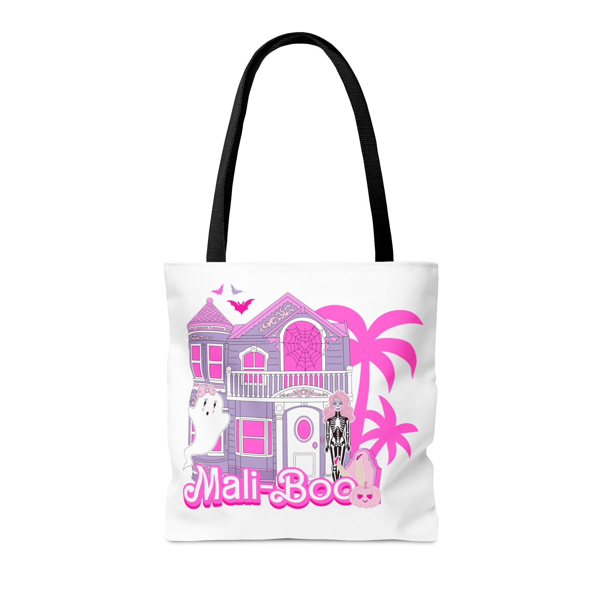 Tote Bag Halloween Barbie Mali-boo Funny Halloween Trick - Etsy
