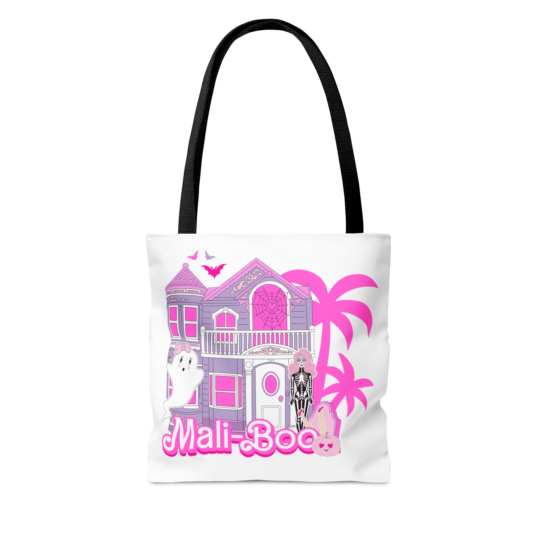 Tote Bag Halloween Barbie Mali-boo Funny Halloween Trick - Etsy