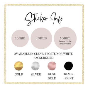 Personalised Hen Party Stickers, Foil Bridal Shower Stickers, Hen Do ...