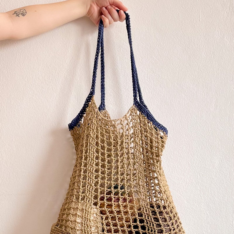 Filet Crochet Bag - Etsy