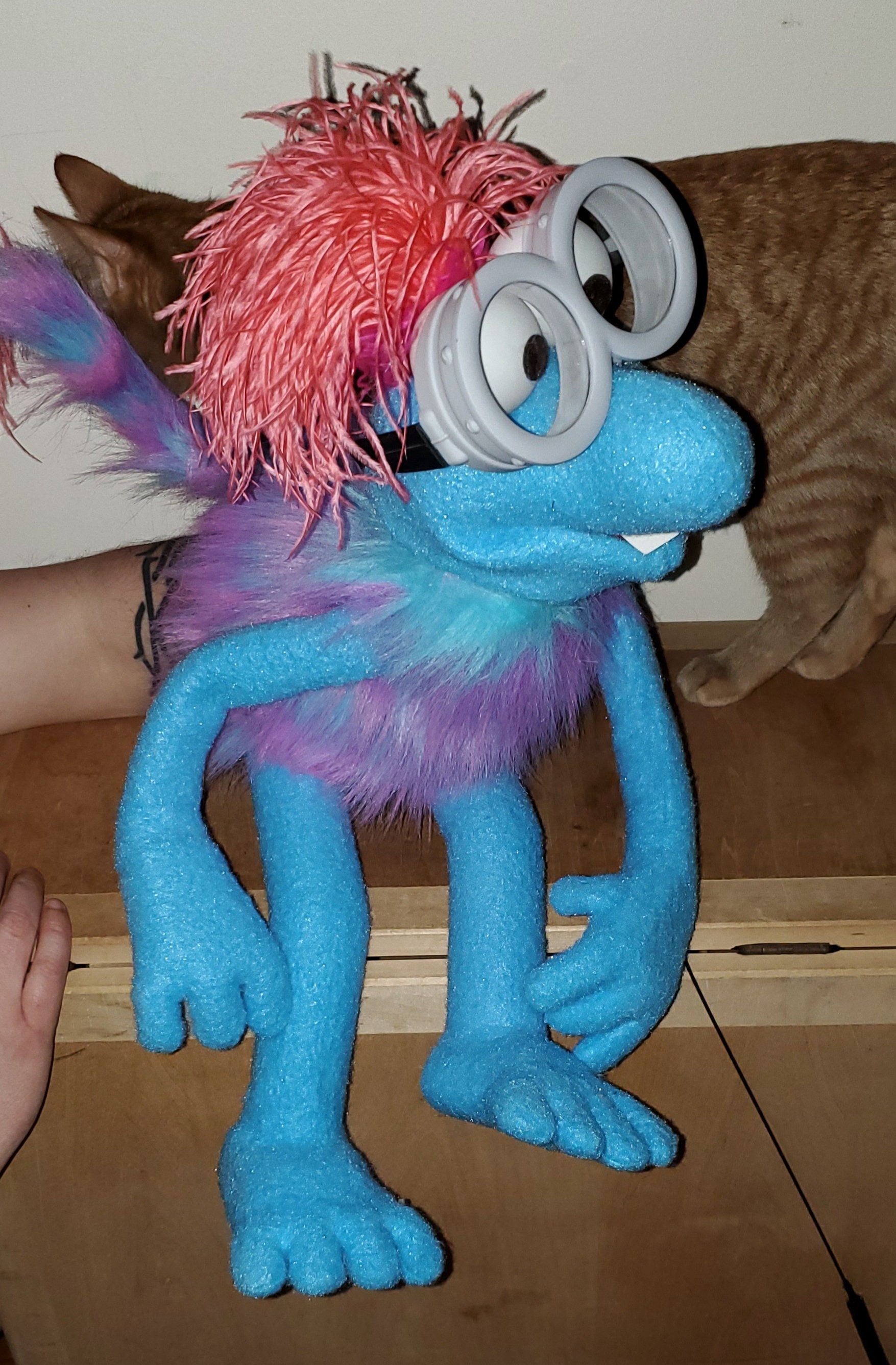 Custom Made Fraggle Inspired Full Body Puppet | Etsy