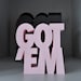 Got Em Sneakerhead Custom Home Decor Sign Figure Decoration Gift Art ...