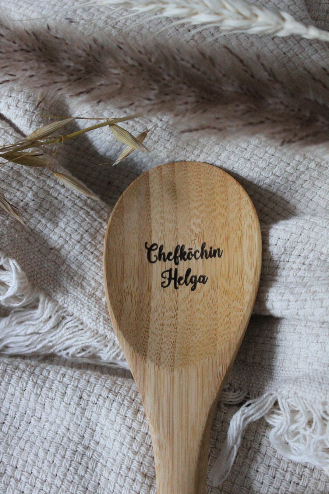 Wooden Spoon Kitchen Helper Wood Gift Personalized Mother's Day Mom ...